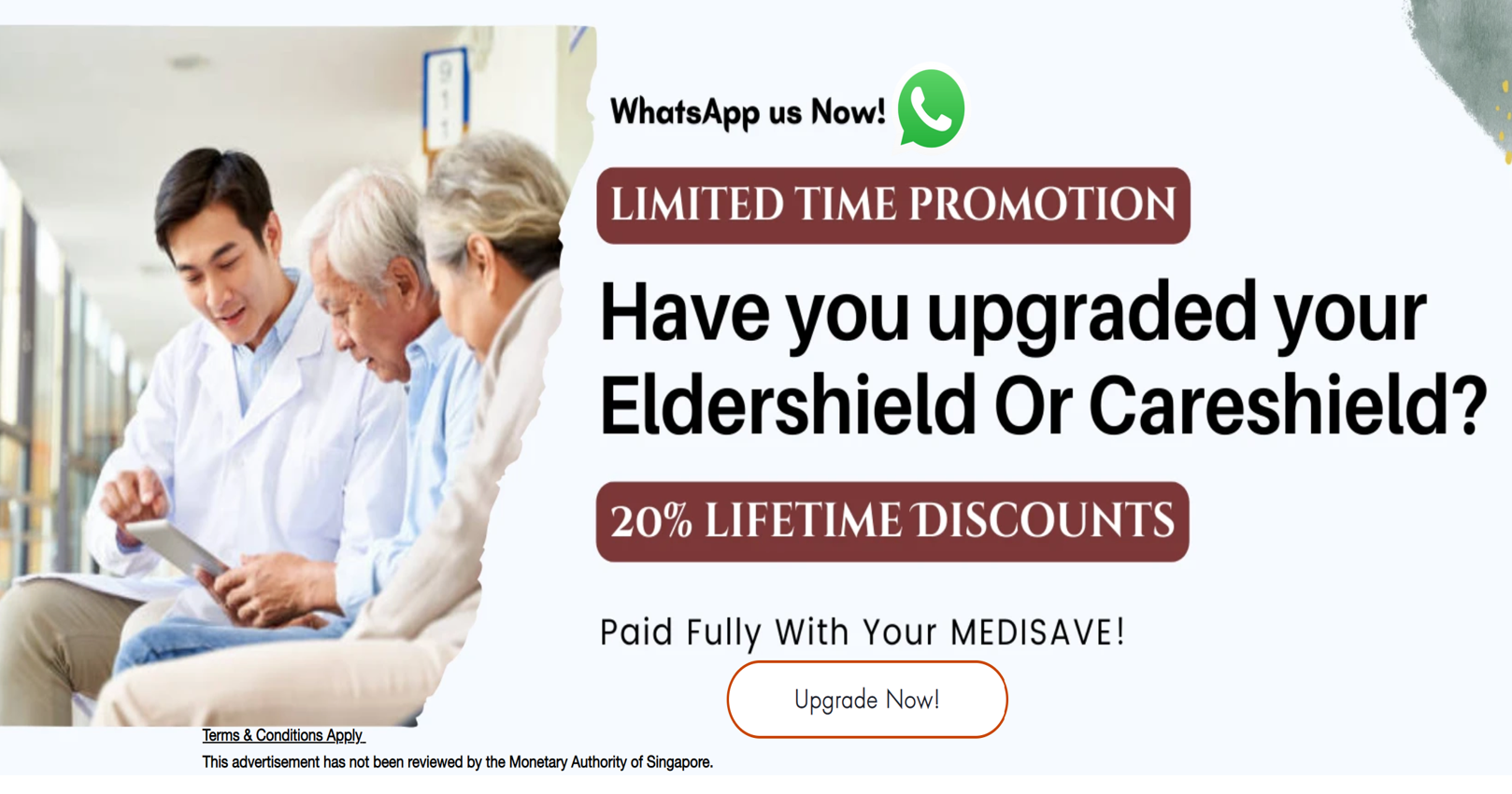 Disability Insurance (Careshield/Eldershield) — Engage